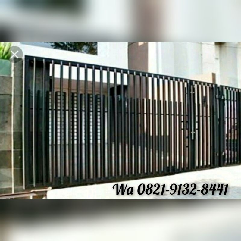 Jual Gerbang pintu pagar Jogja murah harga per meter persegi | Shopee ...