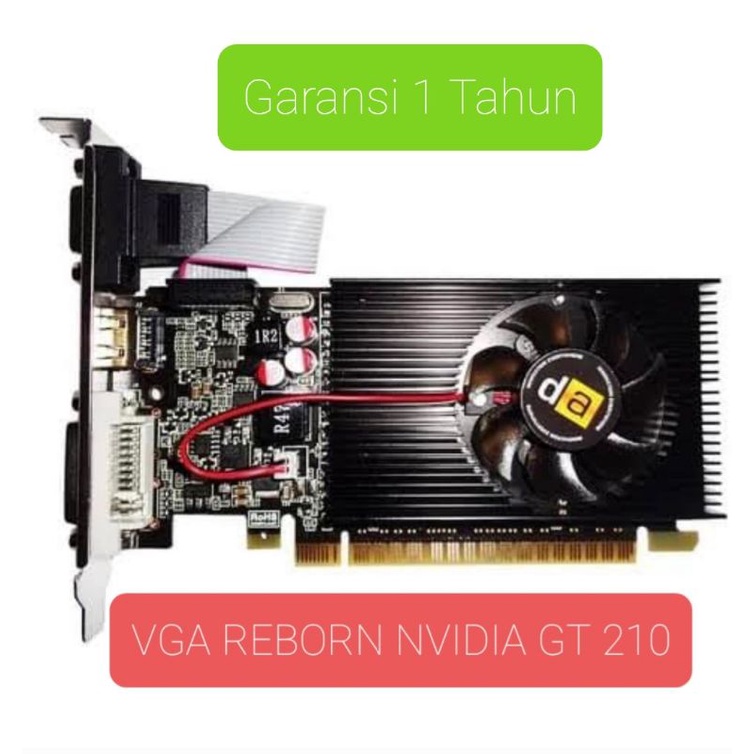 Jual VGA NVIDIA GEFORCE GT 210 1GB DDR3 BREND REBORN GARANSI DISTRIBUTOR 1 TAHUN,VGA LOW PROFILE ...