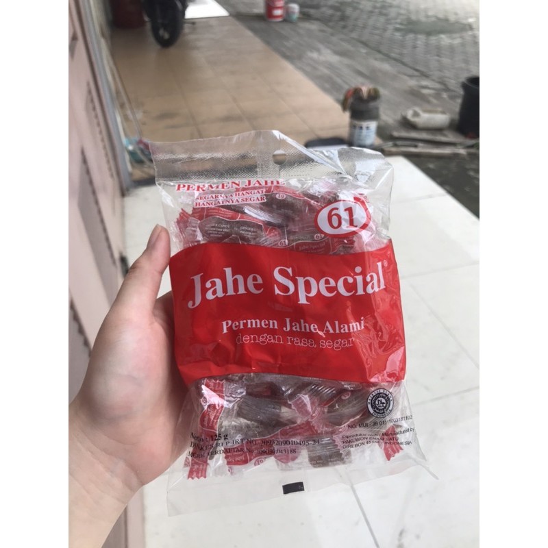 Jual PERMEN JAHE SPESIAL 61 (125 GRAM) | JAHE 61 | BONBON JAHE TERMURAH ...