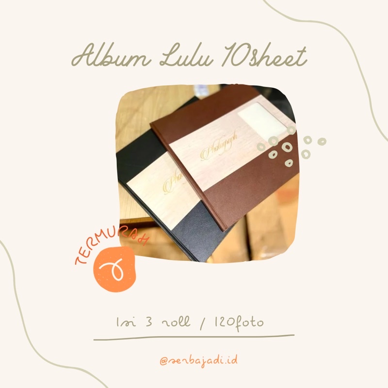 Jual Album Lulu 10 sheet / 120 foto / 3 roll | Shopee Indonesia