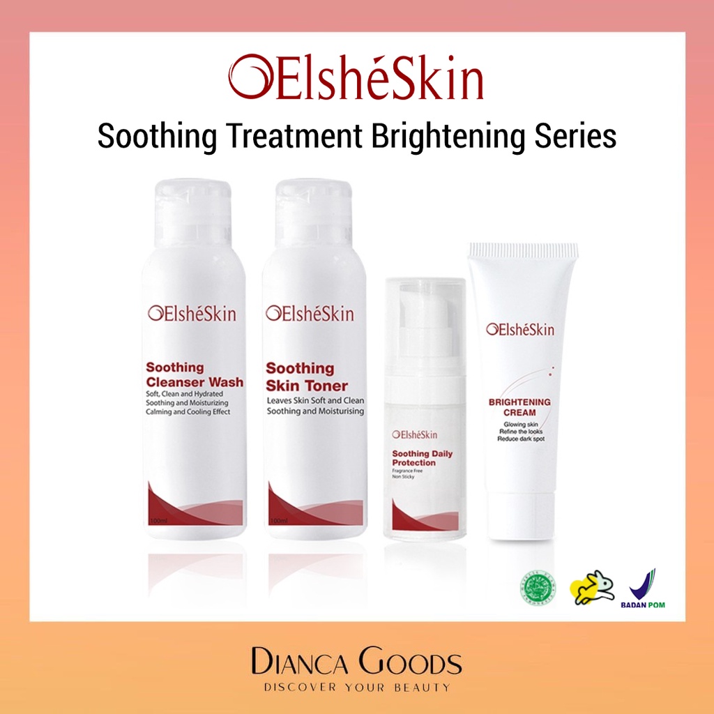 Jual ElshéSkin Soothing Treatment Brightening Series Cleanser Wash ...