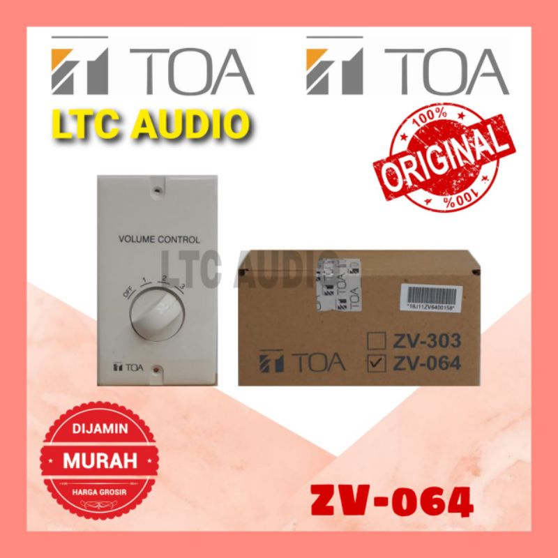 Jual VOLUME CONTROL TOA ZV-064 / TOA 064 / TOA ZV 064 | Shopee Indonesia