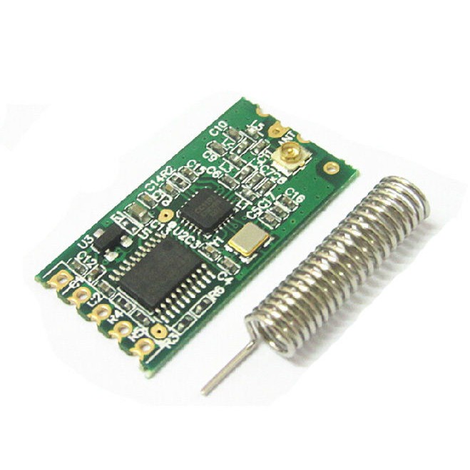 Jual HC-11 433MHz wireless RF serial UART module CC1101 5V 3V AT ...
