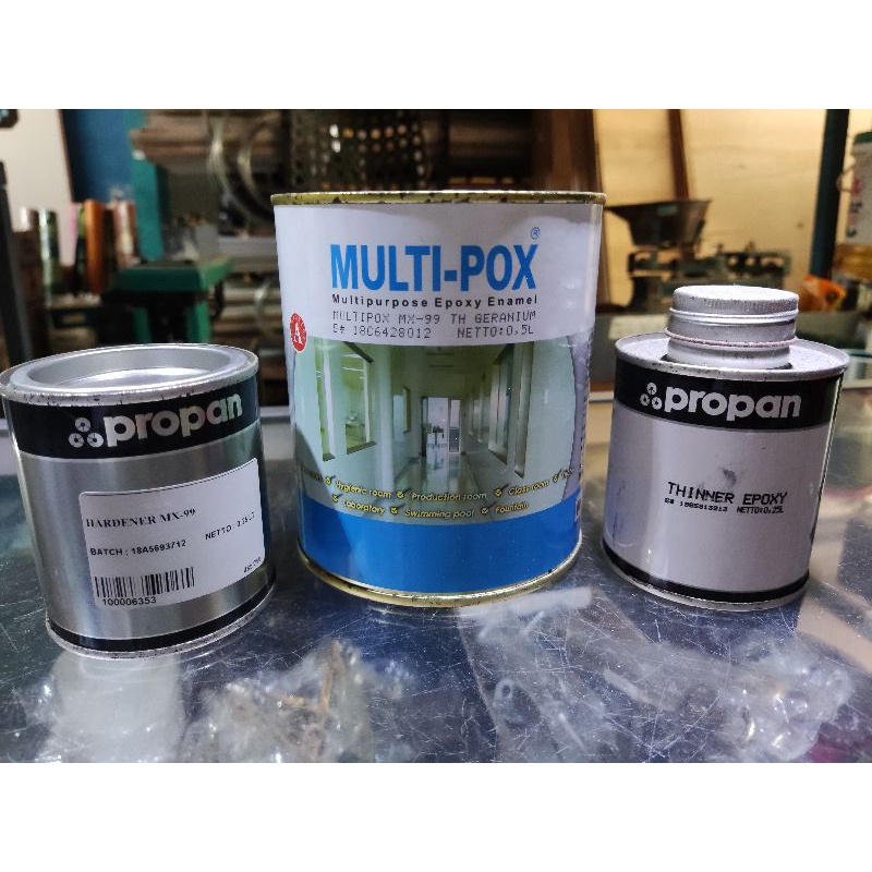 Jual Multi-Pox - Multipurpose Epoxy Enamel, cat lantai 3 komponen, cat ...