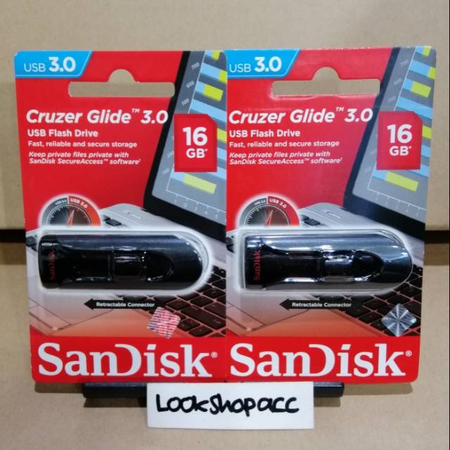 Jual Flashdisk SanDisk Cruzer Glide 3.0 16 GB Original 100% USB Flash ...