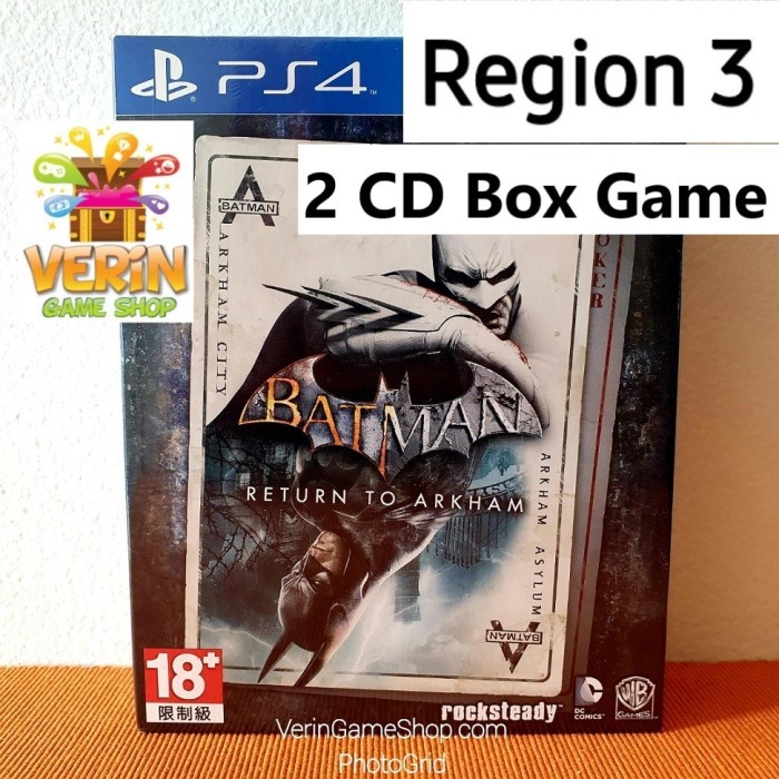 Jual PS4 BATMAN: RETURN TO ARKHAM (ARKHAM ASYLUM & ARKHAM CITY ...