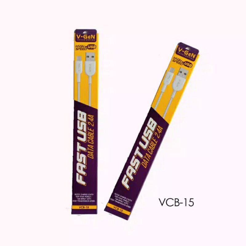 Jual Kabel data v-gen micro usb VCB-15 fast charging 1m | Shopee Indonesia