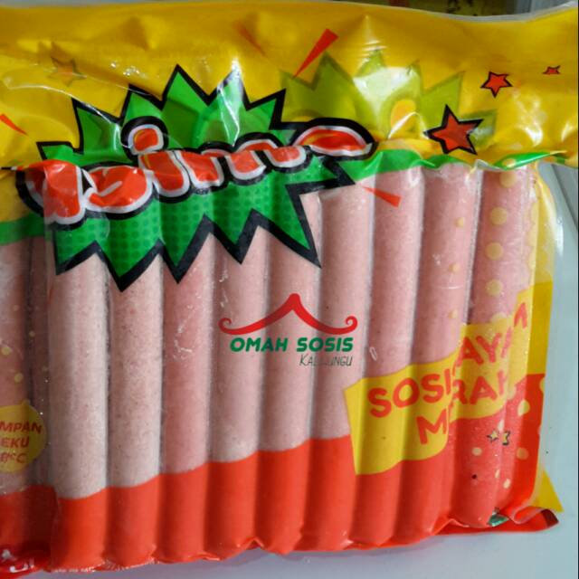 Jual SOSIS ASIMO AYAM KOMBINASI KEMASAN 1 KG ( ISI 30 PCS ) | Shopee ...