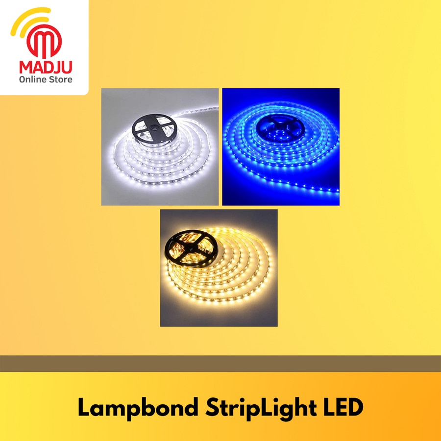 Jual Lampu strip / strip light LED - merk Lampbond (meteran) | Shopee ...