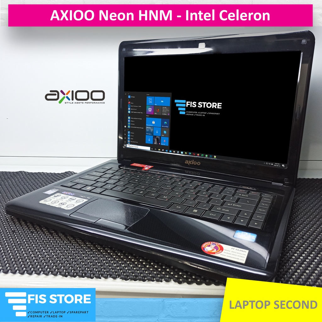 Jual AXIOO NEON HNM/Intel Celeron/VGA Intel HD/14"/WebCam/ZOOM/Windows ...
