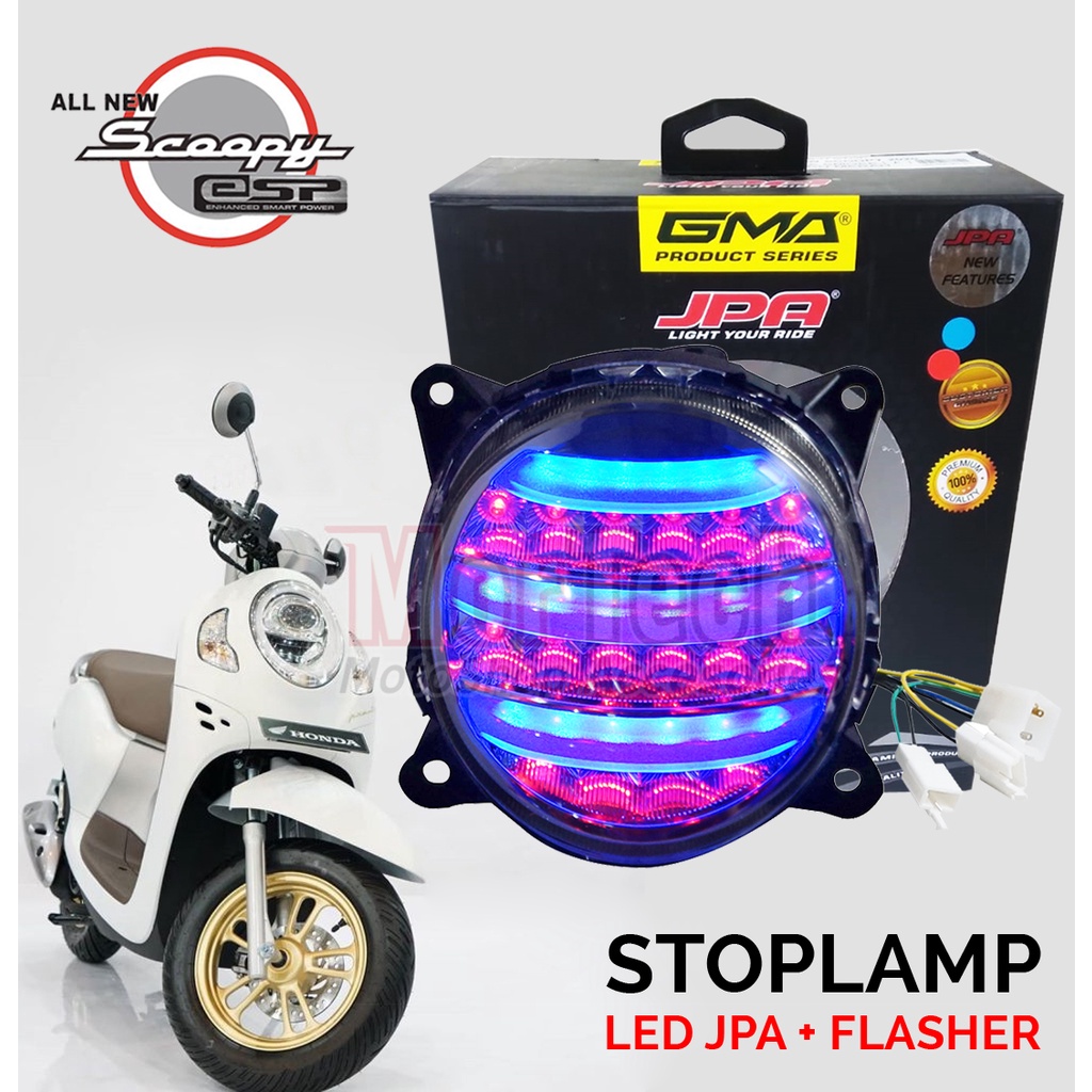 Jual Lampu LED Stoplamp Lampu Stop Belakang New Scoopy ESP 2021-2022 ...
