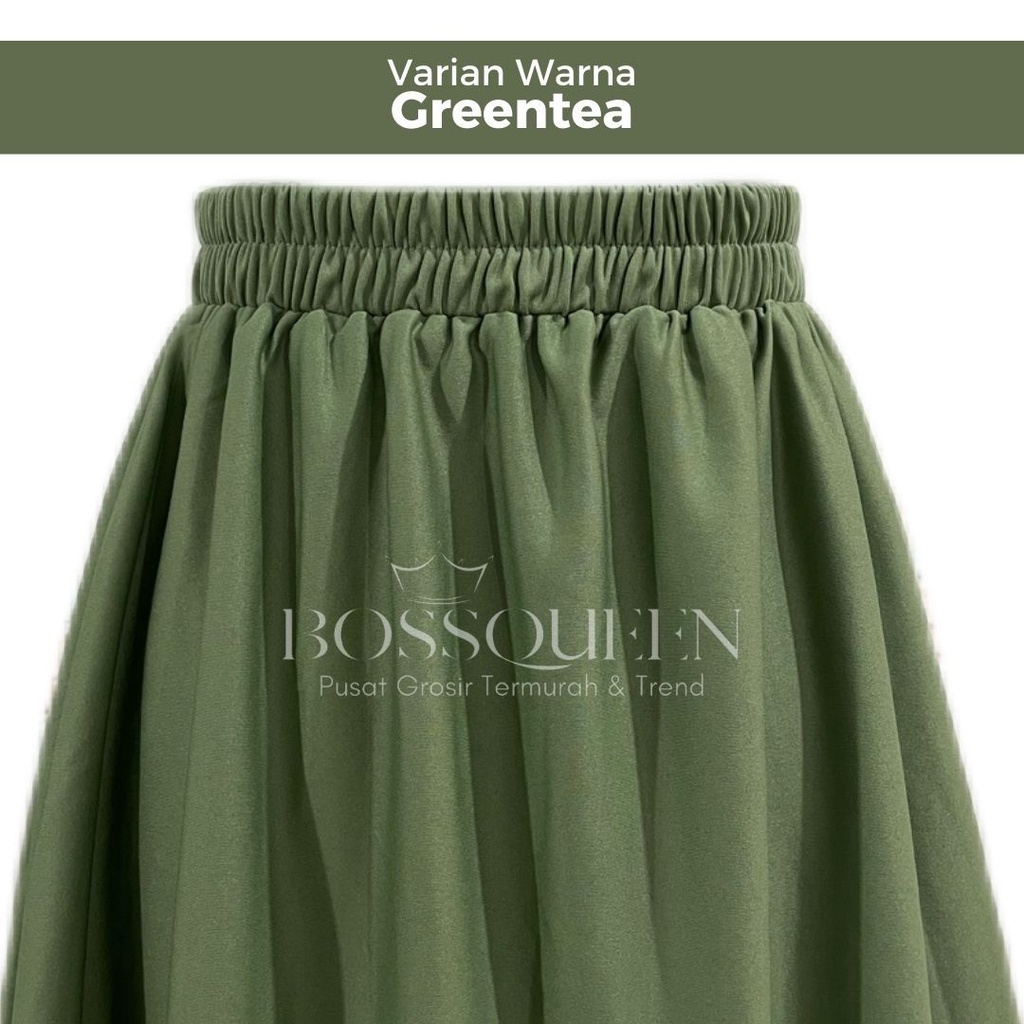 Jual ROK KERJA WANITA POLOS BASIC PREMIUM 100%HYGET SUPER /ROK POLOS ...