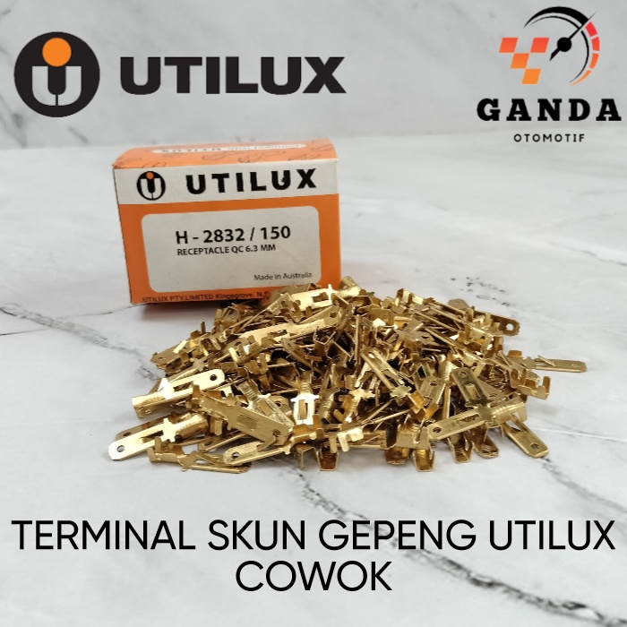 Jual TERMINAL / SKUN MALE / SKUN COWO UTILUX H2832 ORIGINAL | Shopee ...