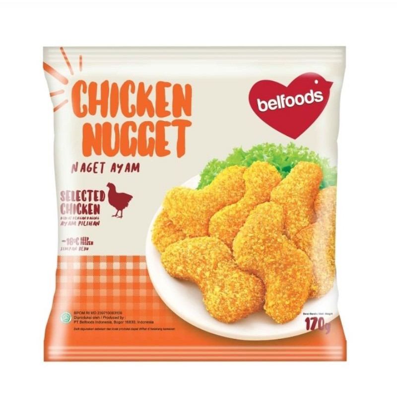 Jual Belfoods nugget single pack 170 gram | Shopee Indonesia