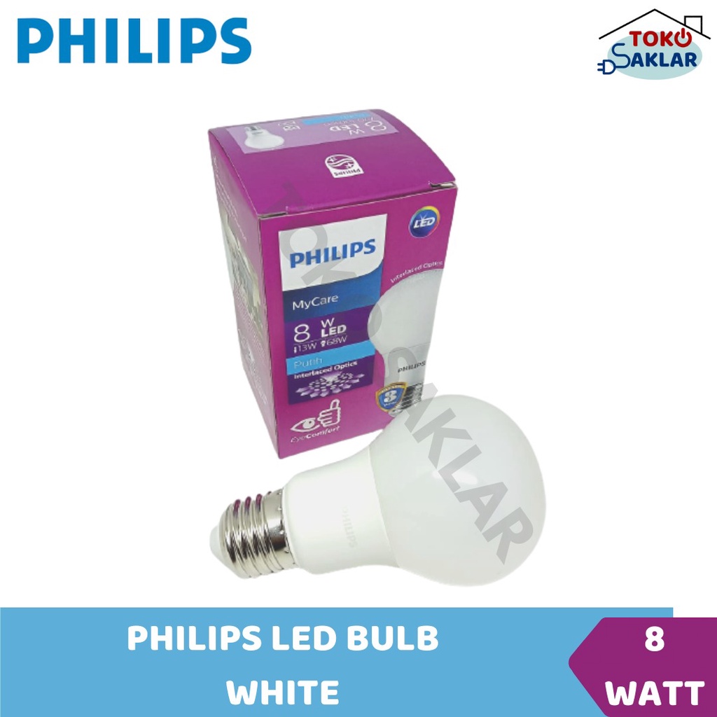 Jual Lampu LED Philips 8 watt | Shopee Indonesia