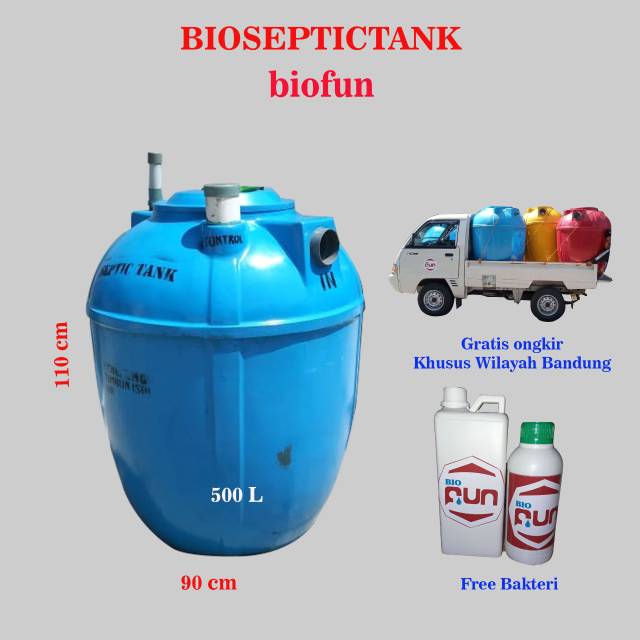 Jual Bio septictank 500 L solusi wc/septic tank anti mampet/tanpa harus ...