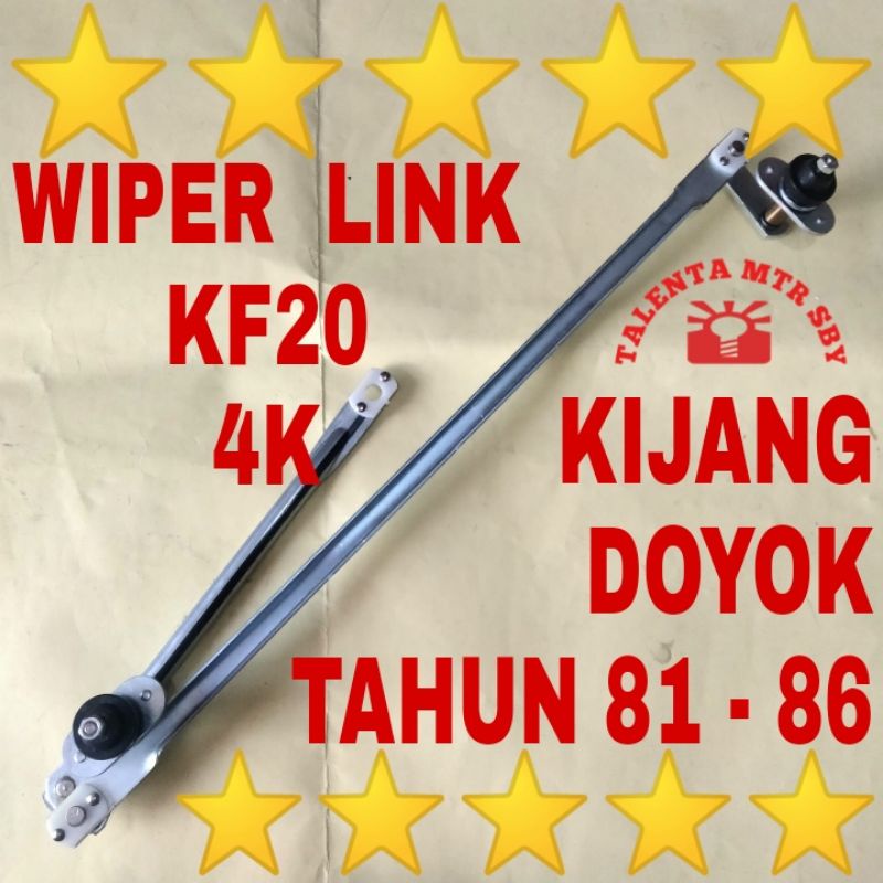 Jual WIPER LINK KIJANG DOYOK / TEPAK 4K KF20 TAHUN 81 82 83 84 85 86 ...