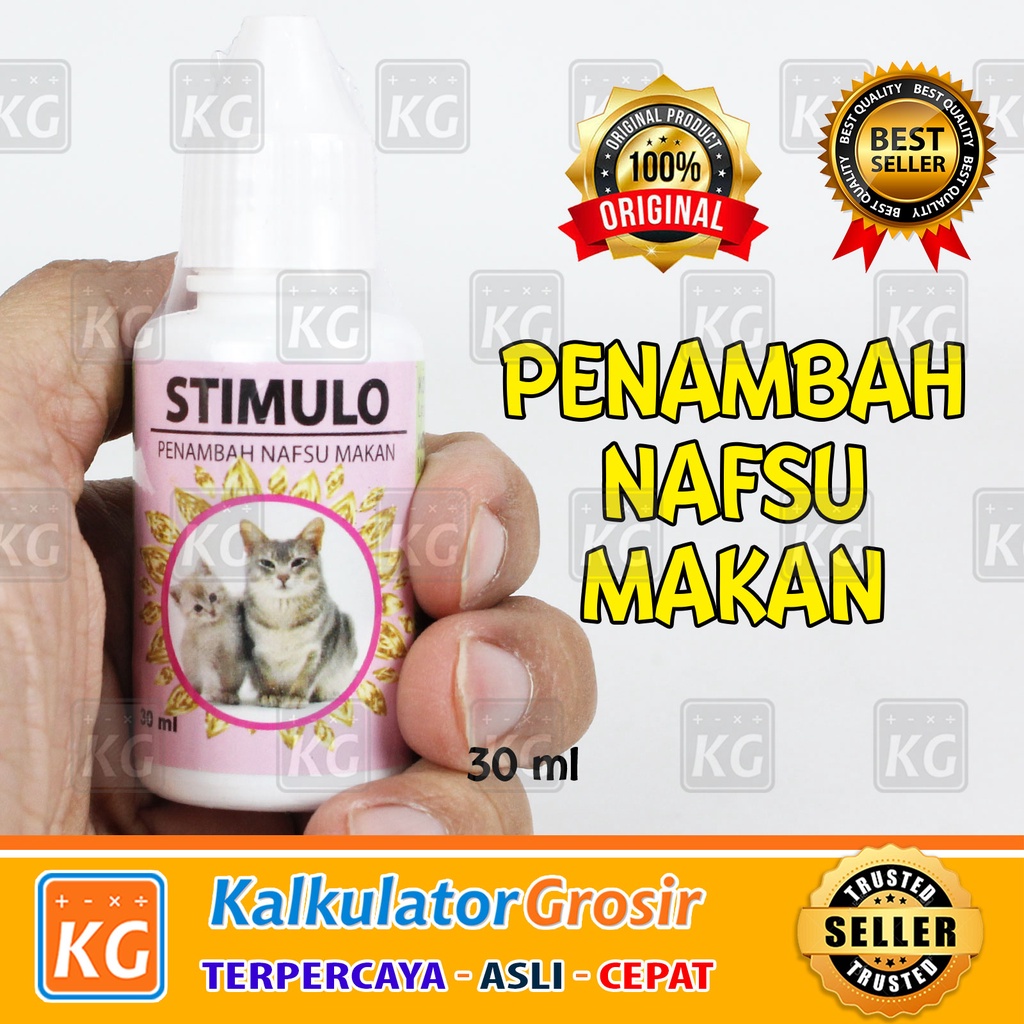 Jual Stimulo Drop 30ml Vitamin Penambah Nafsu Makan Kucing Cat Kitten ...