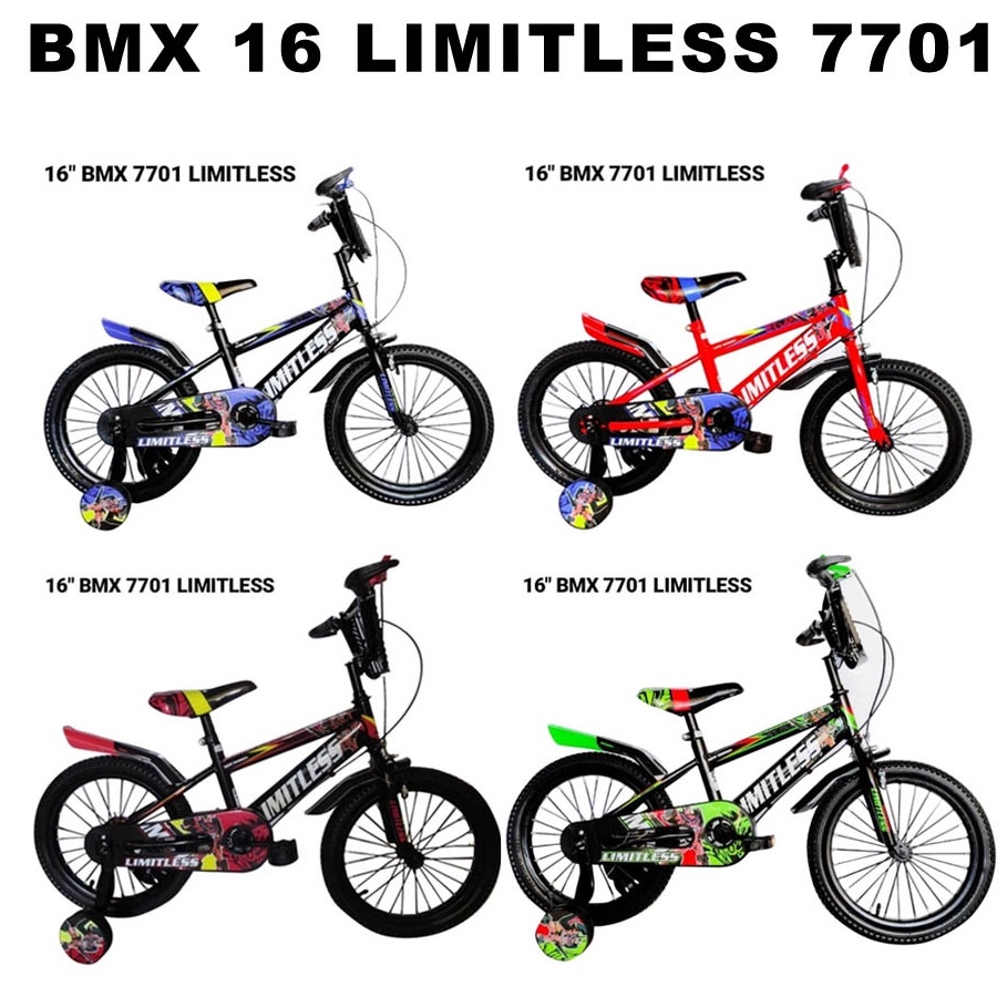 Jual Sepeda BMX 16 Limitless 7701 | Shopee Indonesia