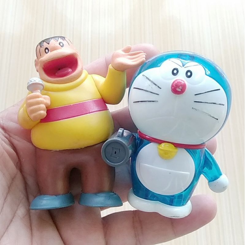 Jual Paket 2 Mainan / Pajangan Patung Figure Doraemon & Giant Toys ...