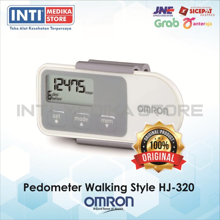 Jual Omron - Pedometer/Penghitung Langkah/Step Counter Walking Style Hj ...