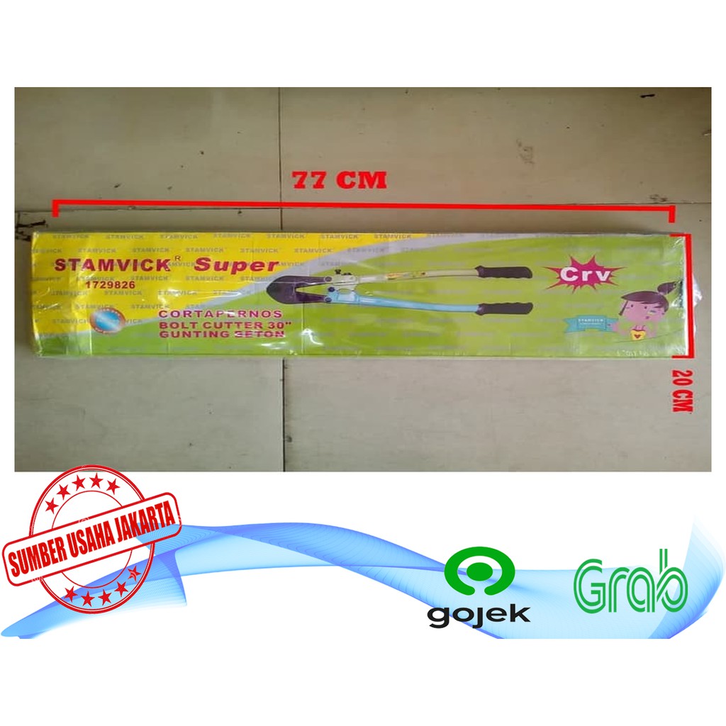 Jual Gunting Besi Beton kawat seng rotan behel Rantai 30 inch 75cm ...