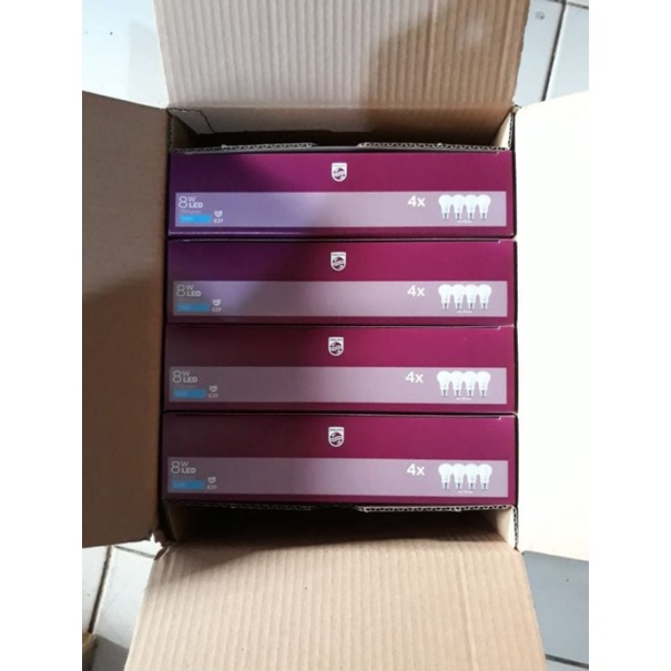 Jual Philips LedBulb Multipack (4 Packs) | Shopee Indonesia