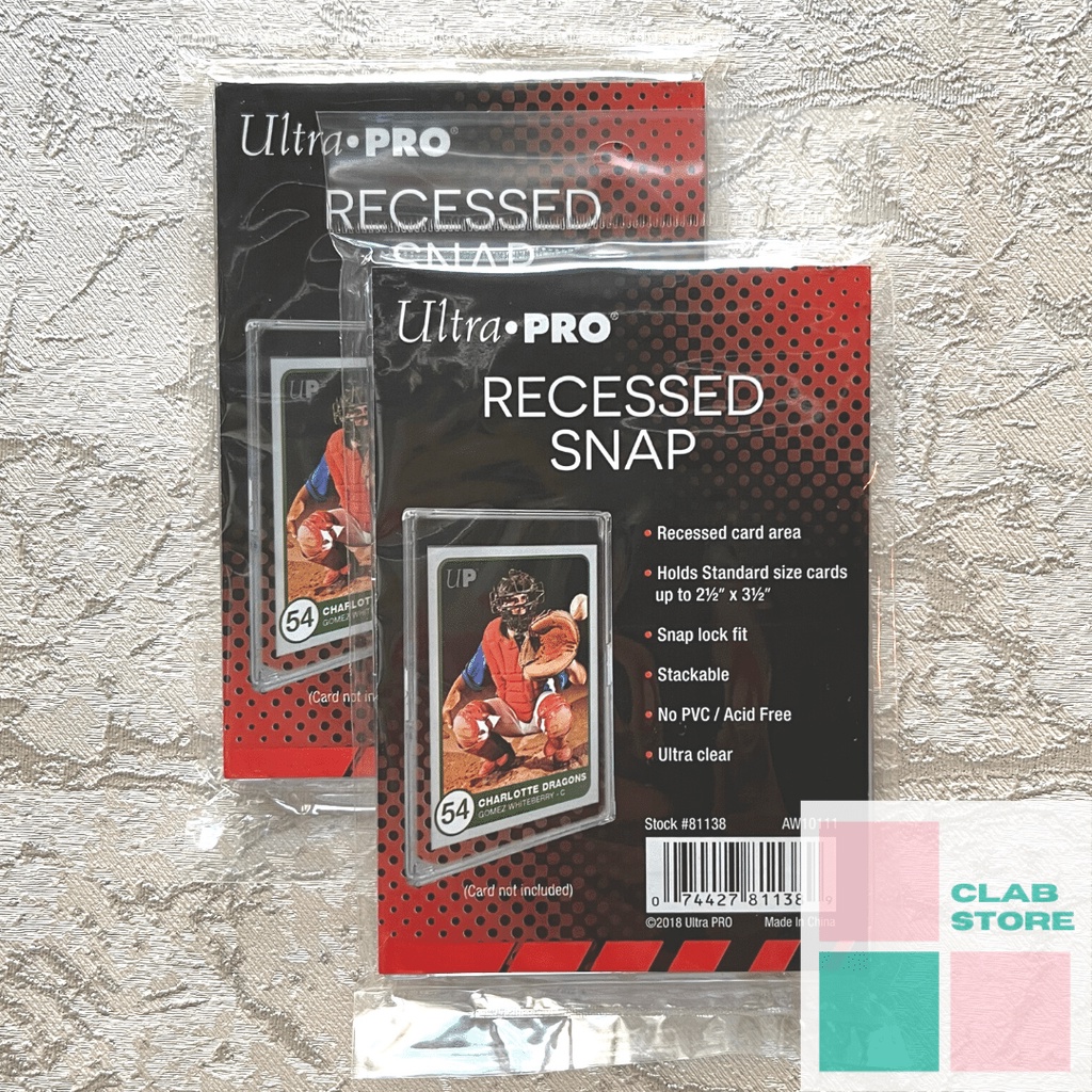 Jual Ultra Pro Mini Snap Acrylic Card Holder Mini Kotak Case Kartu TCG Sport kpop PhotoCard ...