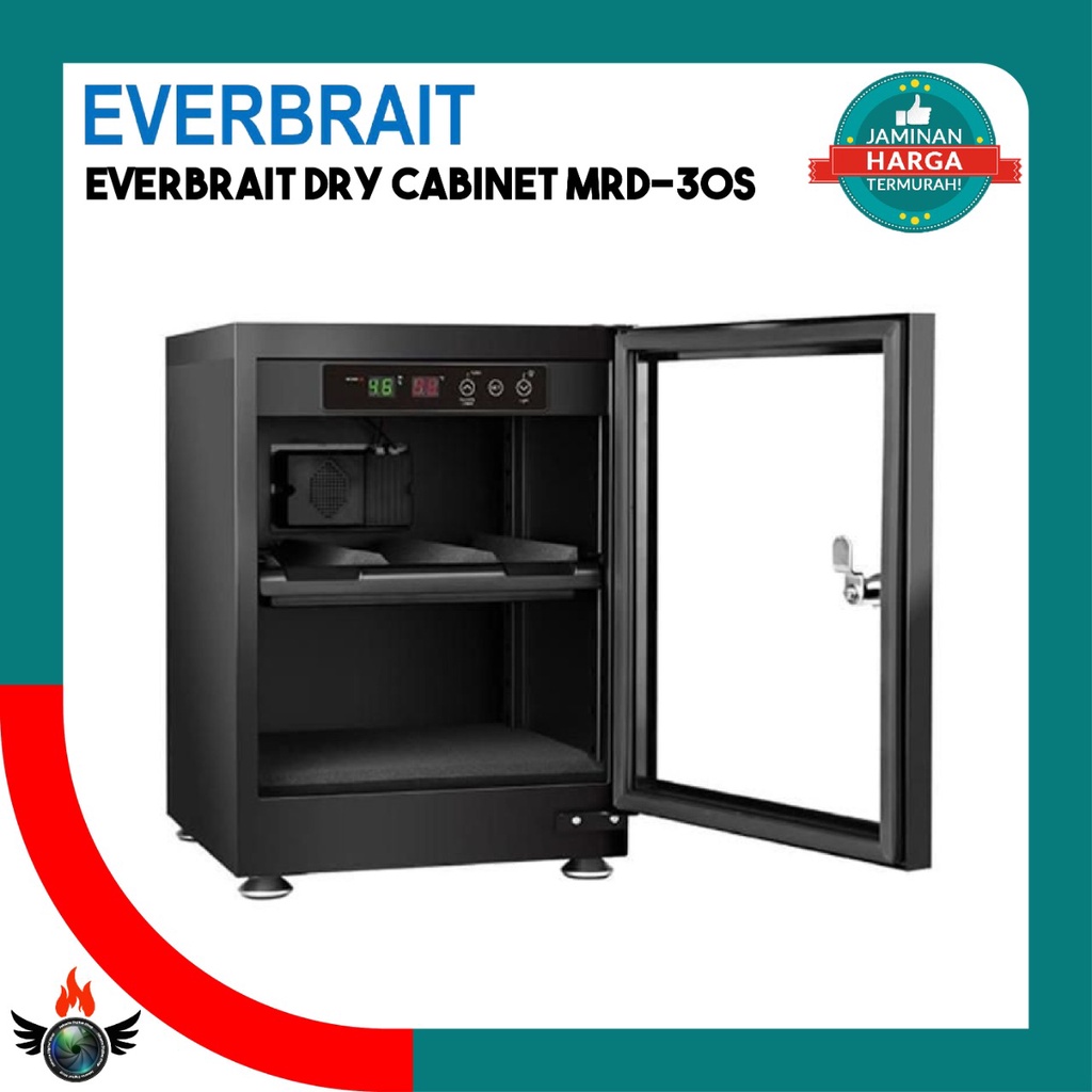 Jual Everbrait Dry Cabinet MRD-30S - Dry Cabinet / Dry Box Kamera 30L ...