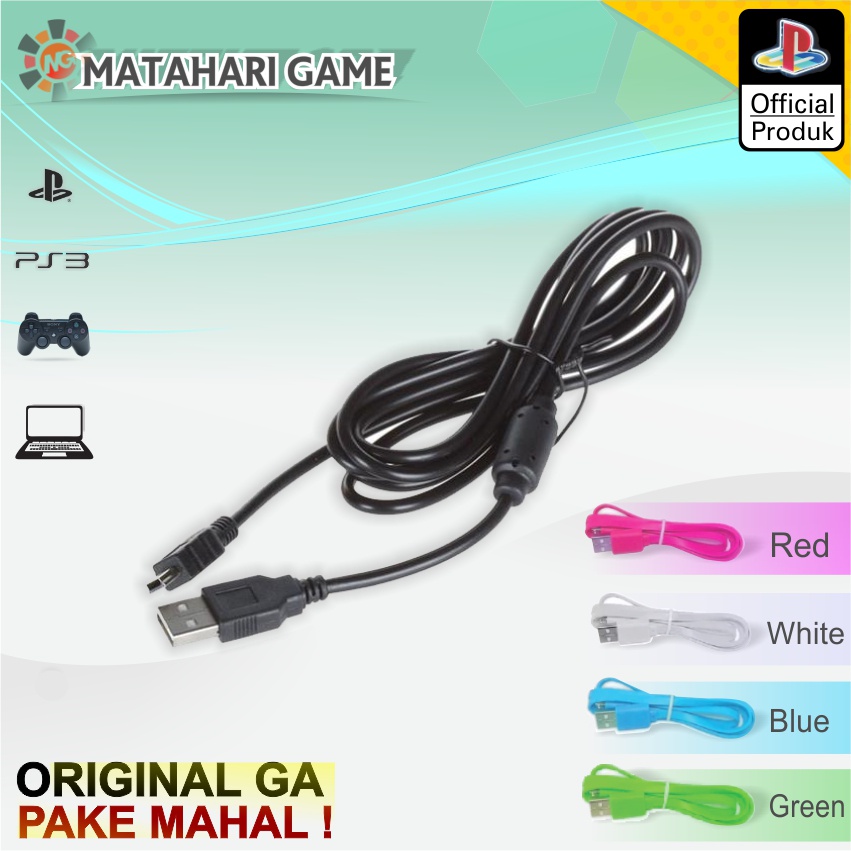Jual Kabel Cas/Charger Stik Stick USB PS3 Sony / PS3 / PSP / PC ...