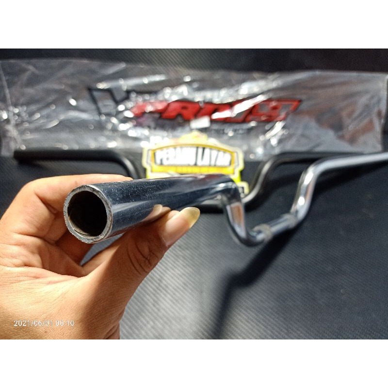 Jual stang stir cb 150 r cbr krom hitam model ori pnp gl mp tiger cb ...
