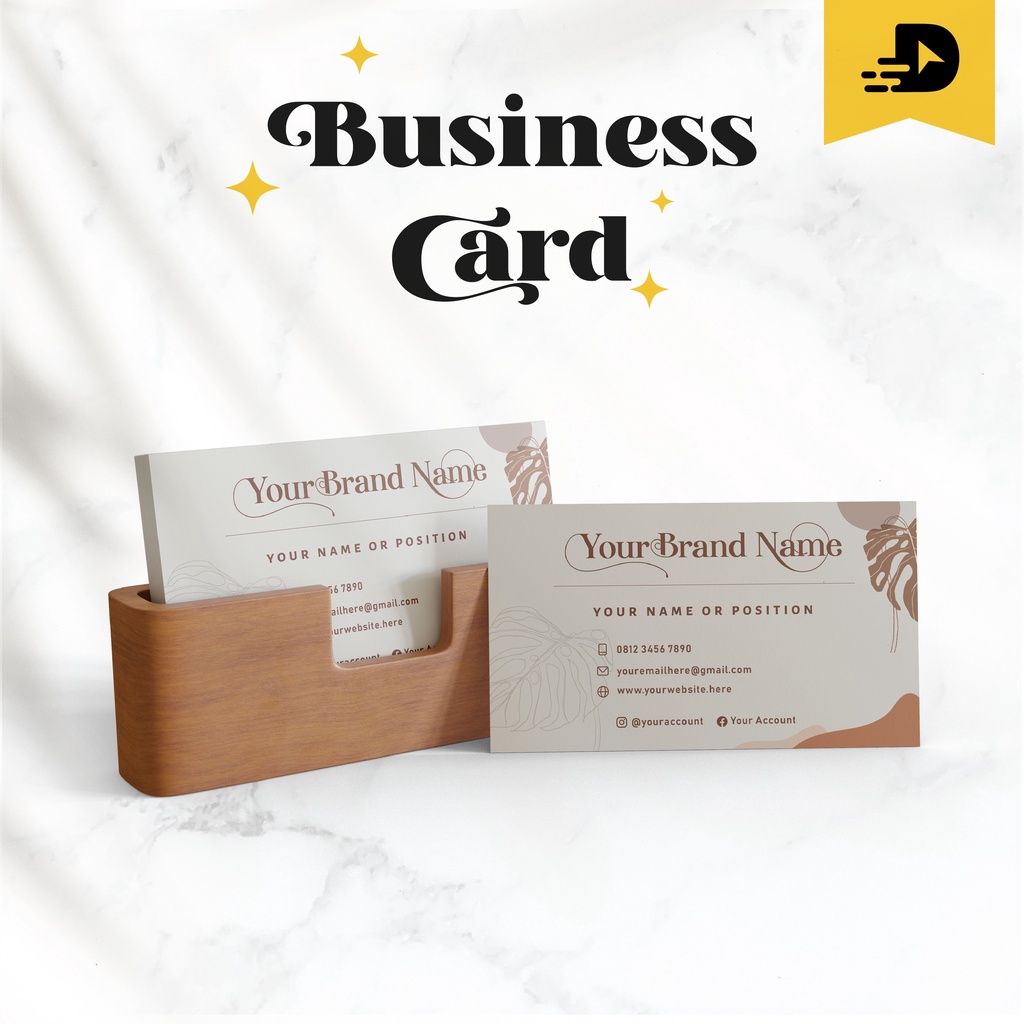 Jual Business Card / Name Card / Kartu Nama | Shopee Indonesia