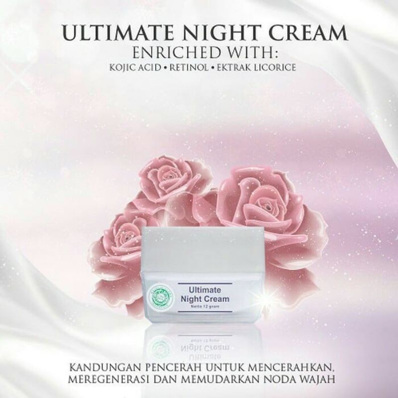 Jual MS GLOW Ultimate Night cream | Shopee Indonesia