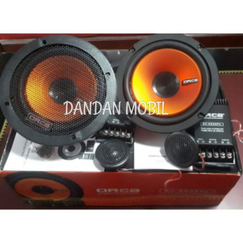 Jual Speaker Split ORCA RC-653SPL 6.5 inch / Speaker Mobil 2-way ...