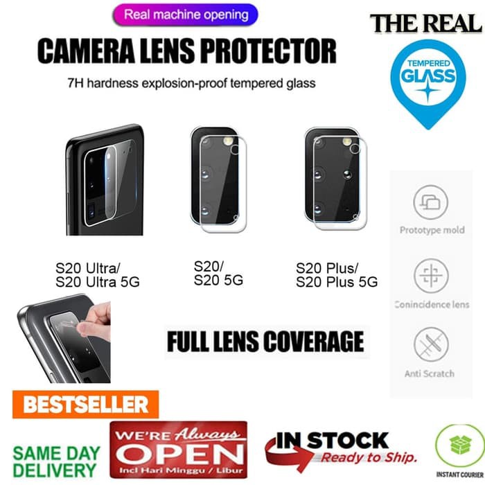 Jual Samsung Galaxy S20 Ultra / S20 Plus / S20 LENS CAMERA GLASS ...