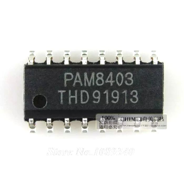 Jual IC PAM8403 SOP-16 Chip Amplifier Stereo 2 x 3watt 5v mini Ampli ...