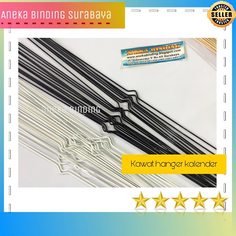 Jual GANTUNGAN KAWAT OMEGA HANGER KALENDER 30cm - 50cm | Shopee Indonesia