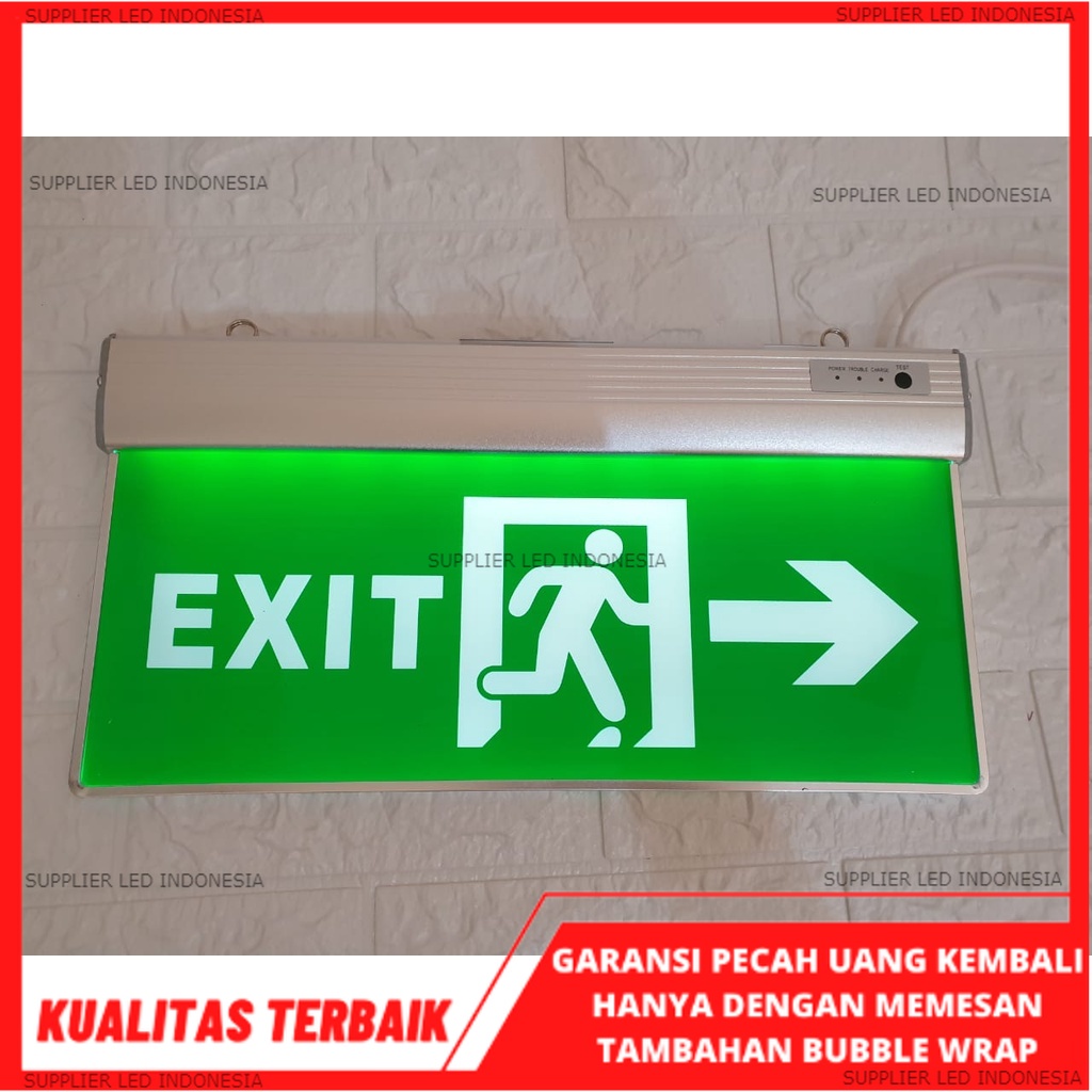 Jual LAMPU EXIT LED ACRYLIC / LAMPU DARURAT / EMERGENCY EXIT / SIGN ... Jual LAMPU EXIT LED ACRYLIC / LAMPU DARURAT / EMERGENCY EXIT / SIGN ...