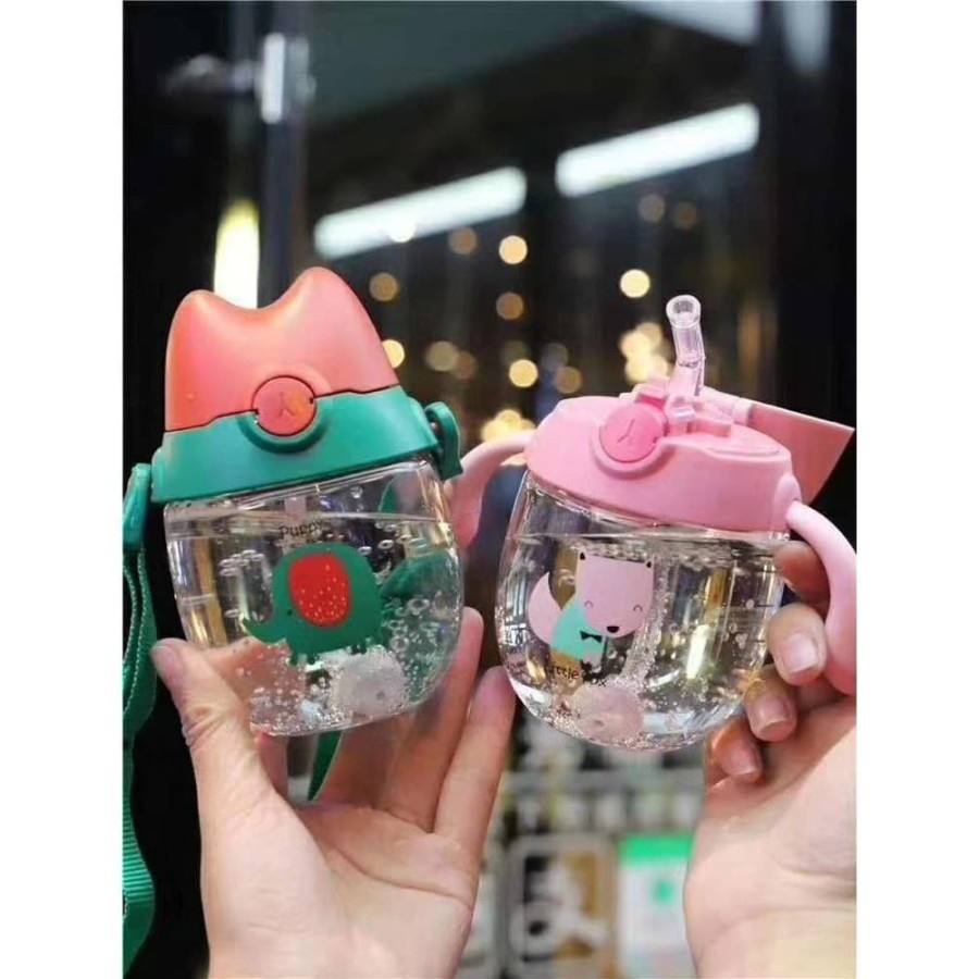 Jual Orinoco Botol Minum Anak X-1013 Bottle Plastik Tritan 300 ML Anti Tumpah - Bpa free ...