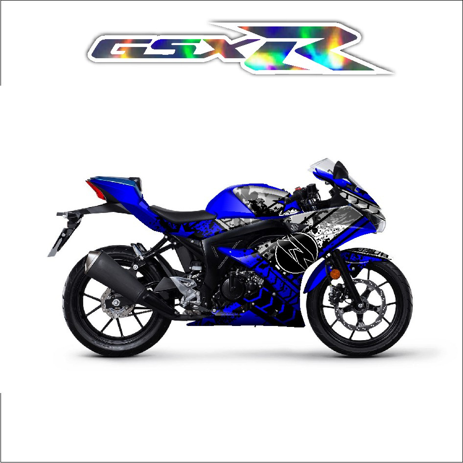 Jual Stiker Suzuki GSX-R 150 Decal Sticker Fullbody Motor Suzuki GSX150 ...