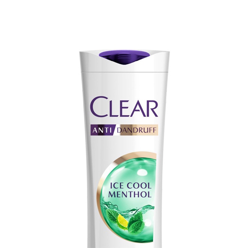 Jual CLEAR Shampoo Anti Ketombe Menthol Segar, 48 Jam Segar Sensasi ...