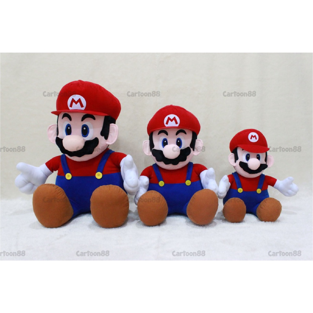 Jual Boneka Super Mario Ukuran Jumbo | Shopee Indonesia