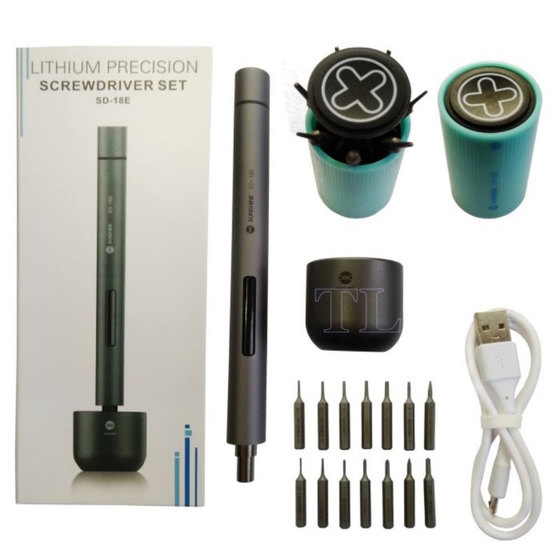 Jual OBENG SET ELECTRIK SUNSHINE SD-18E / OBENG ELEKTRIK SCREWDRIVE SD ...