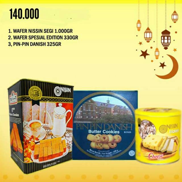 Jual Parcel Lebaran nissin monde wafer | Shopee Indonesia