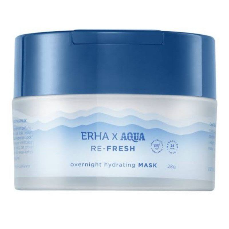 Jual ERHA X AQUA REFRESH HYDRATING MASK 28G | Shopee Indonesia