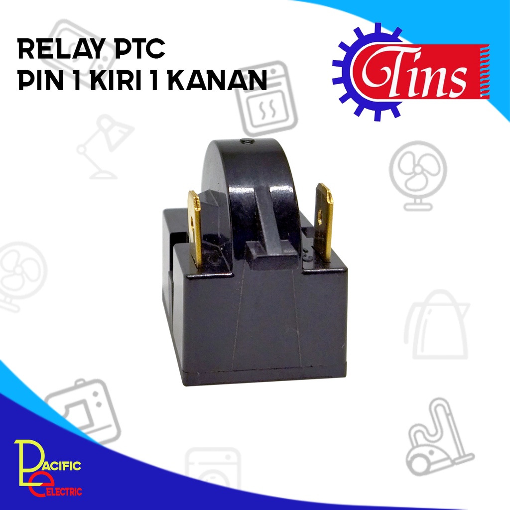 Jual RELAY PTC KULKAS 1 PIN KIRI 1 PIN KANAN PTC RELAY 1 PIN KIRI KANAN ...