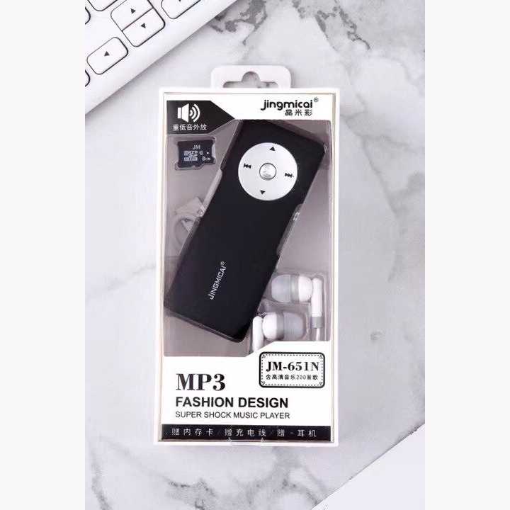 Jual RComp- JINGMICAI MP3 Player Walkman Micro SD Slot - JM-651N | Shopee Indonesia