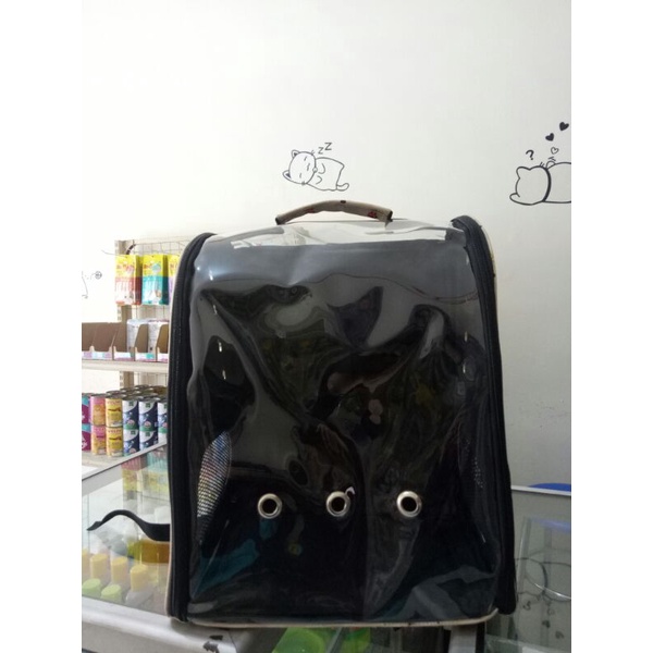Jual Tas Kucing Transparan | Tas Kucing Ransel Transparan | Shopee ...