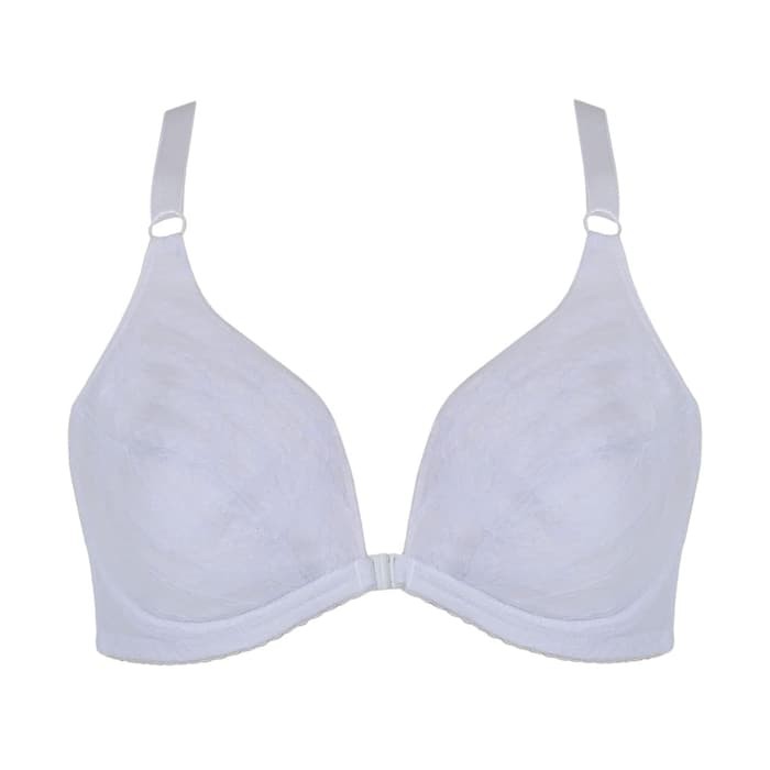 Jual 290242 Cynthia bra happer tanpa kawat kait depan - Putih | Shopee Indonesia