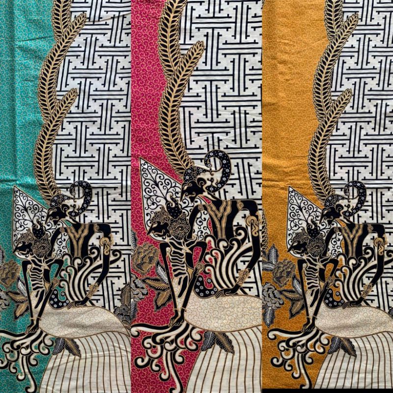 Jual KAIN BATIK PRINTING MOTIF PAGAR WAYANG | Shopee Indonesia